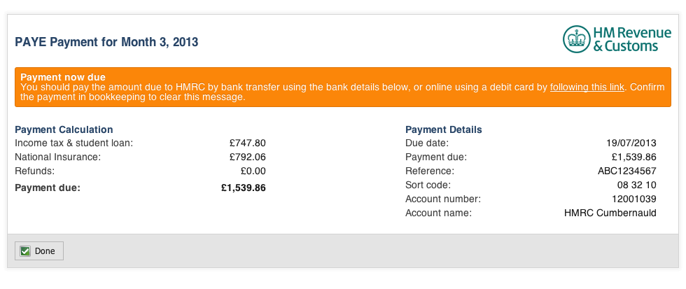 Making PAYE payments to HMRC - inniAccounts Making PAYE payments to HMRC - inniAccounts