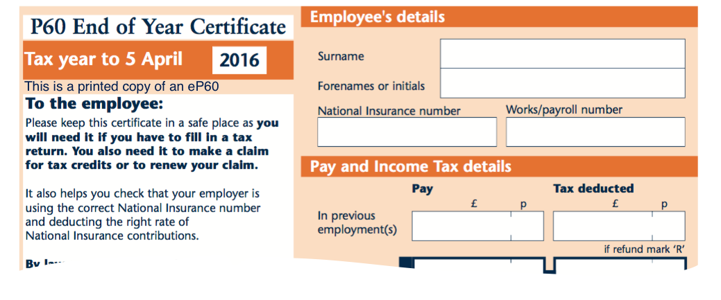 P60s explained - inniAccounts